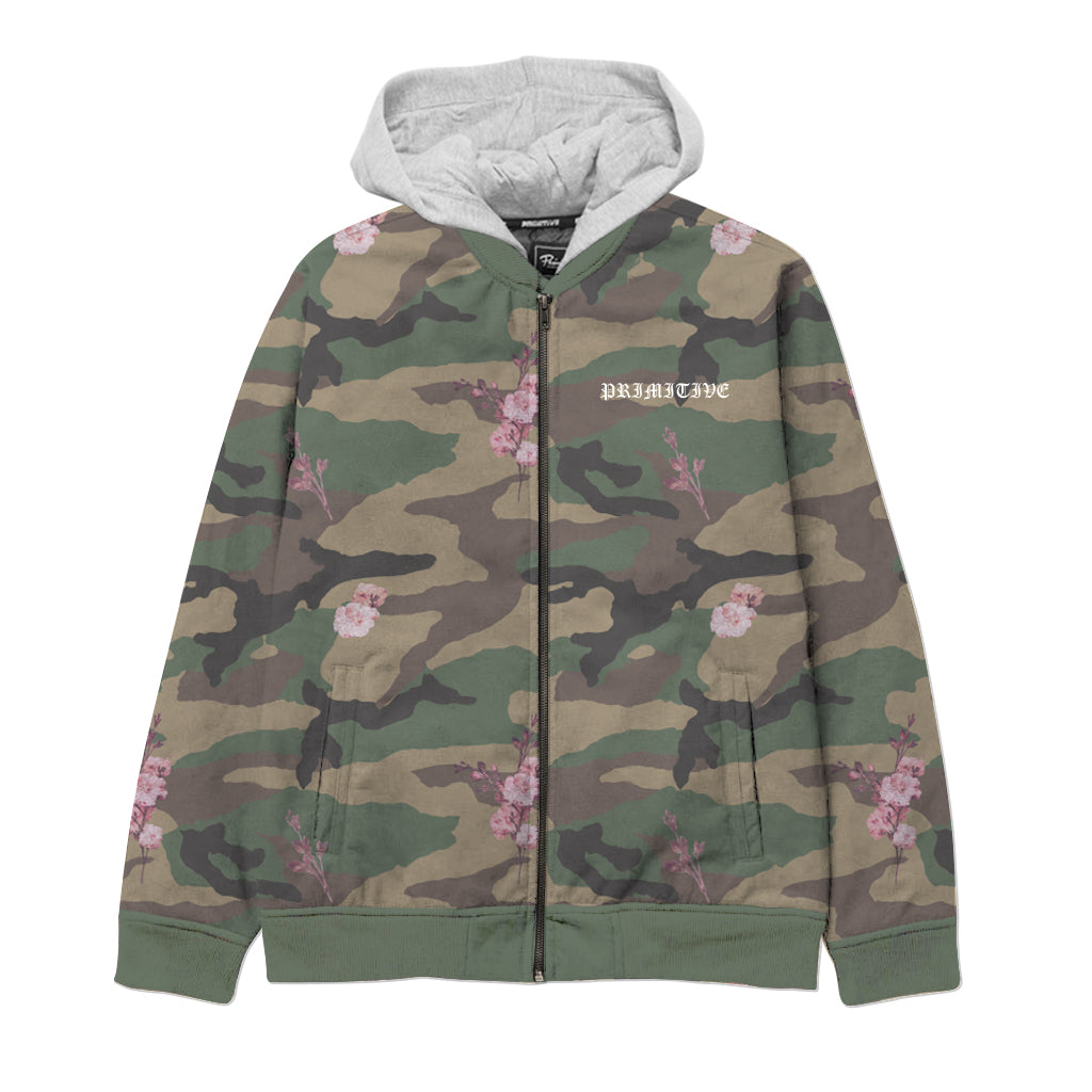 OSAKA CAMO TWO-FER BOMBER JACKET– Primitive Skateboarding