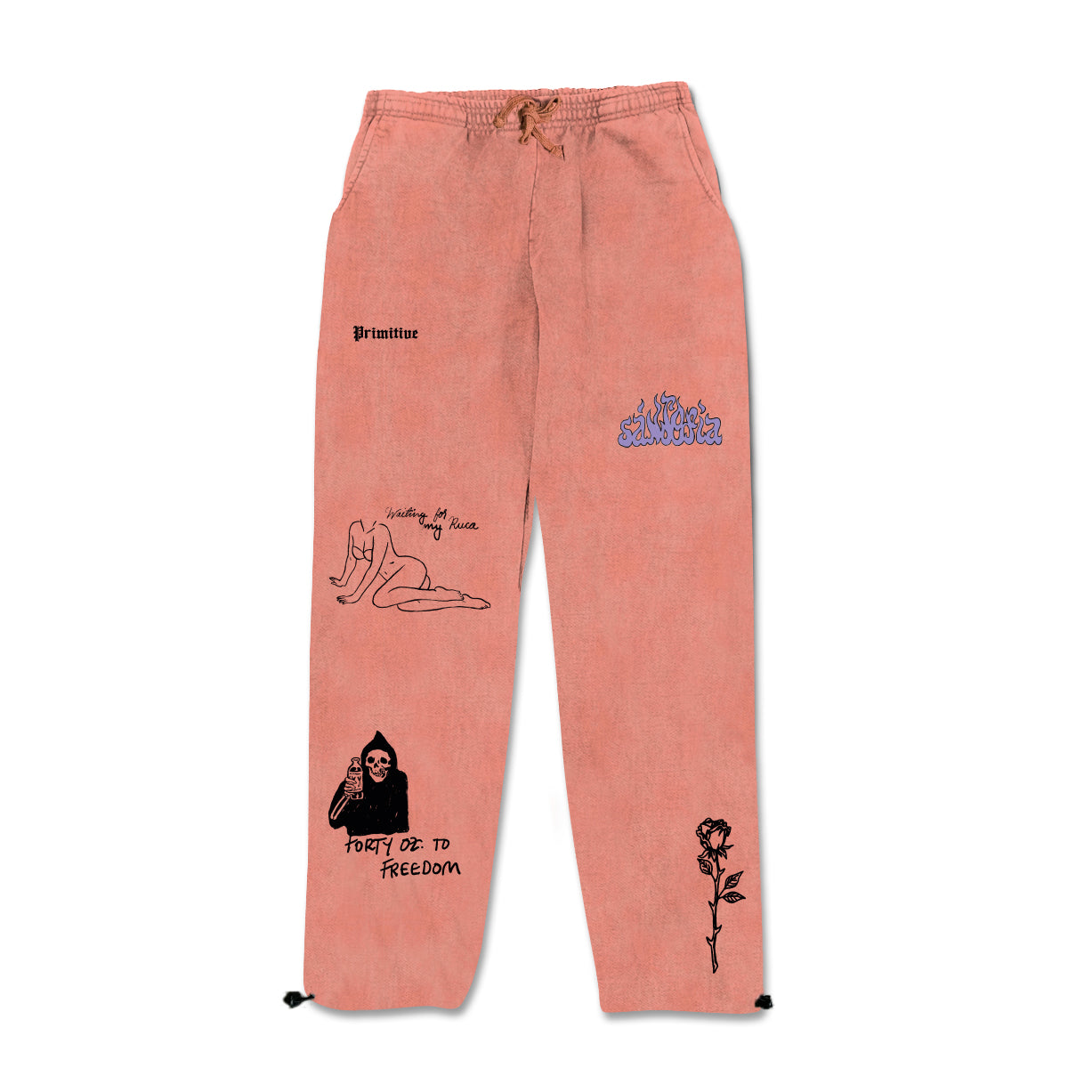 BOARDWALK BAGGY SWEATPANTS– Primitive Skateboarding