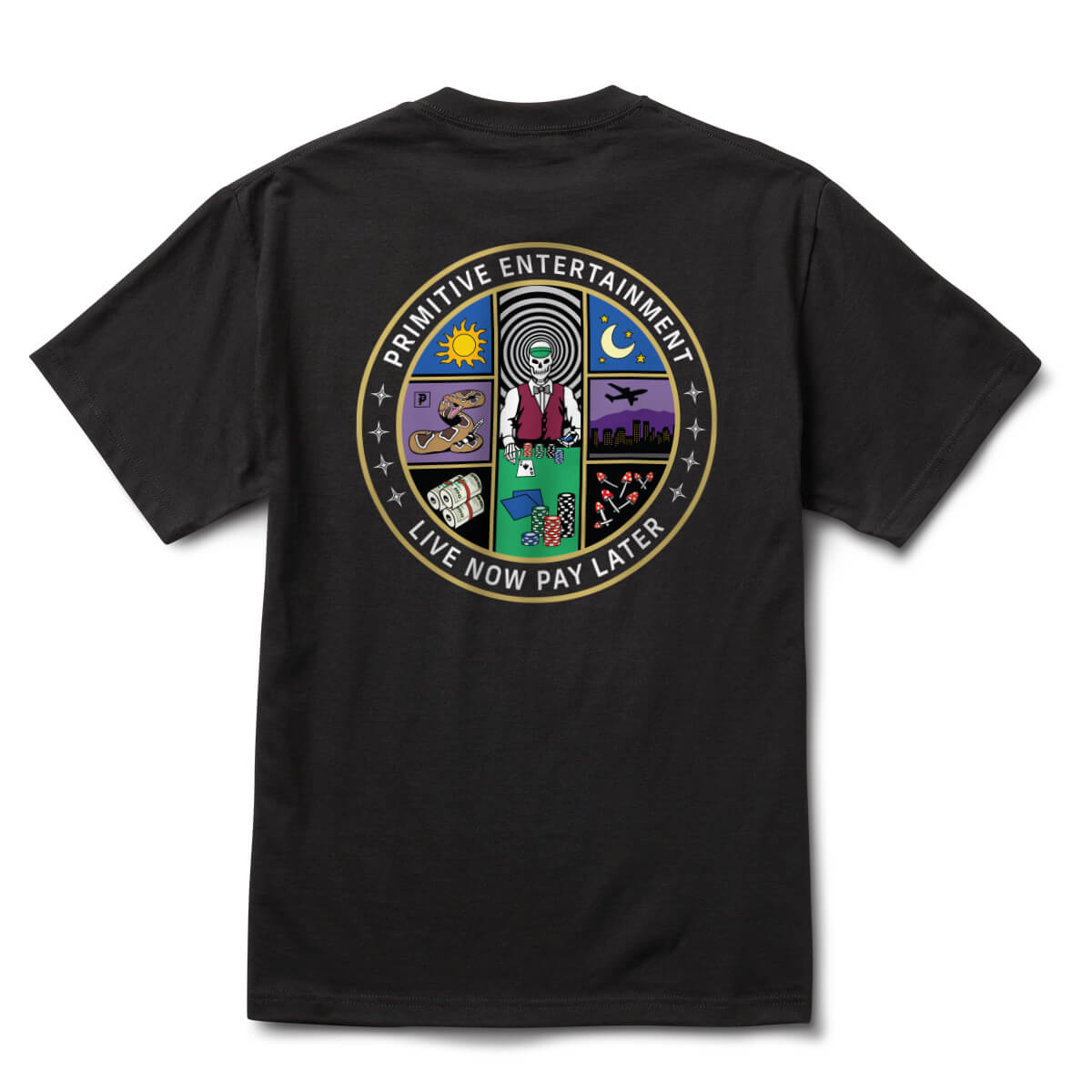 DOUBLE DOWN TEE– Primitive Skateboarding