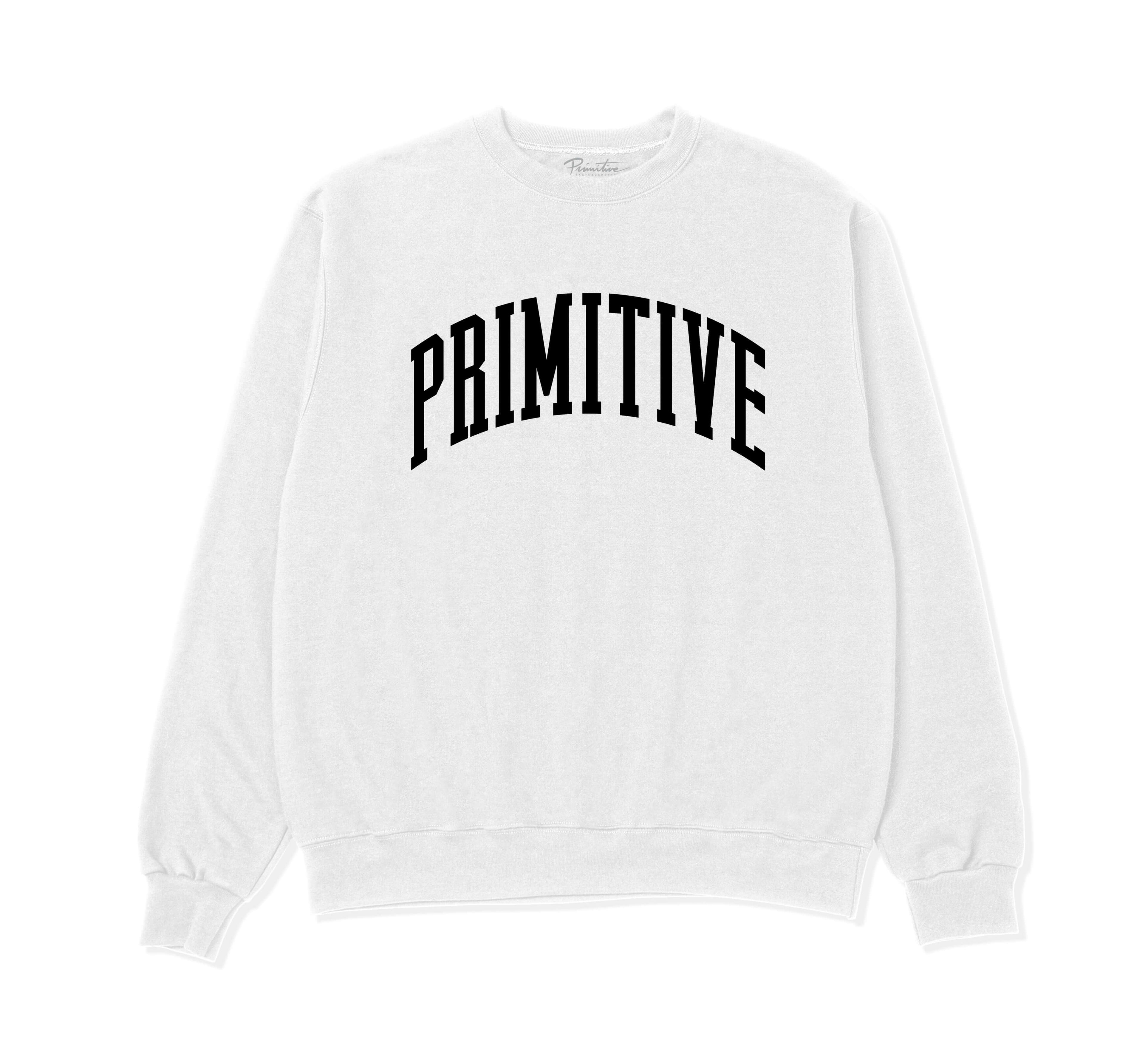 COLLEGIATE ARCH CREWNECK– Primitive Skateboarding