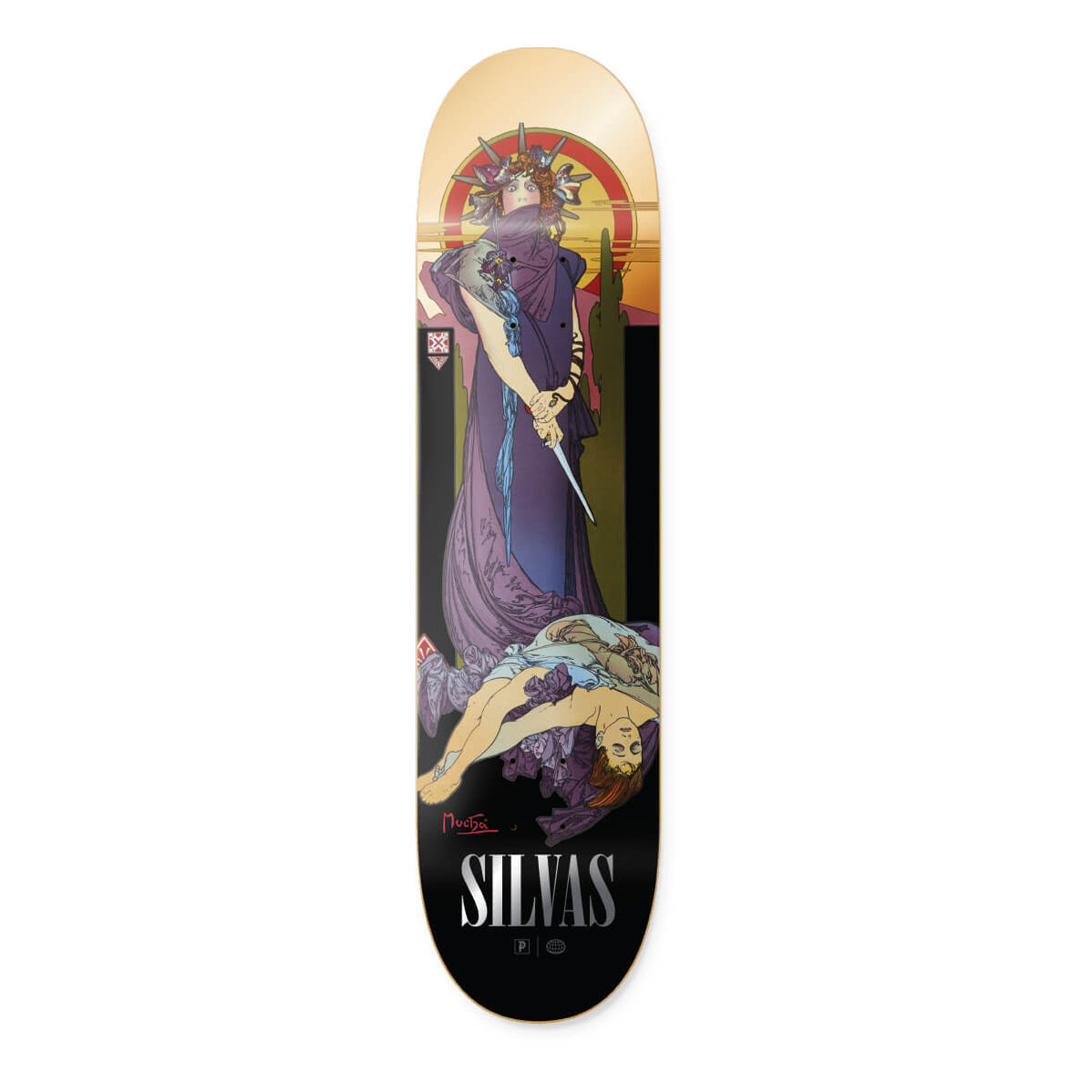 SILVAS TRAGEDY DECK– Primitive Skateboarding